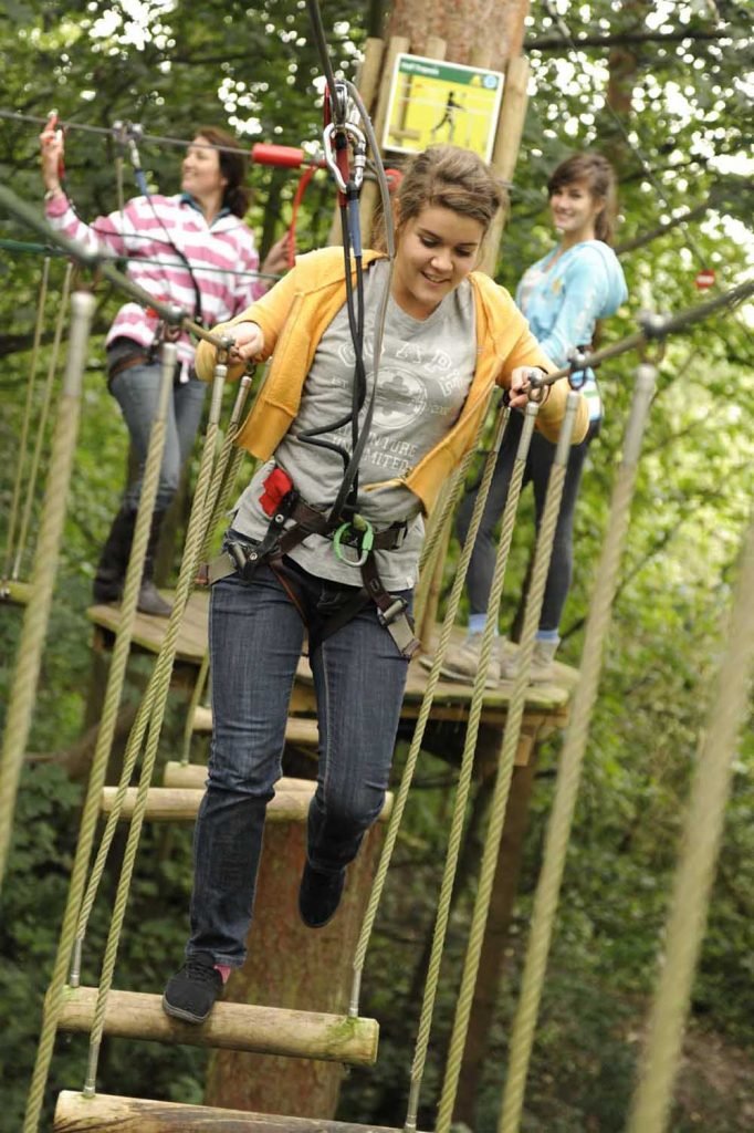 Go Ape Treetop Adventure - Williamsburg VA Vacations